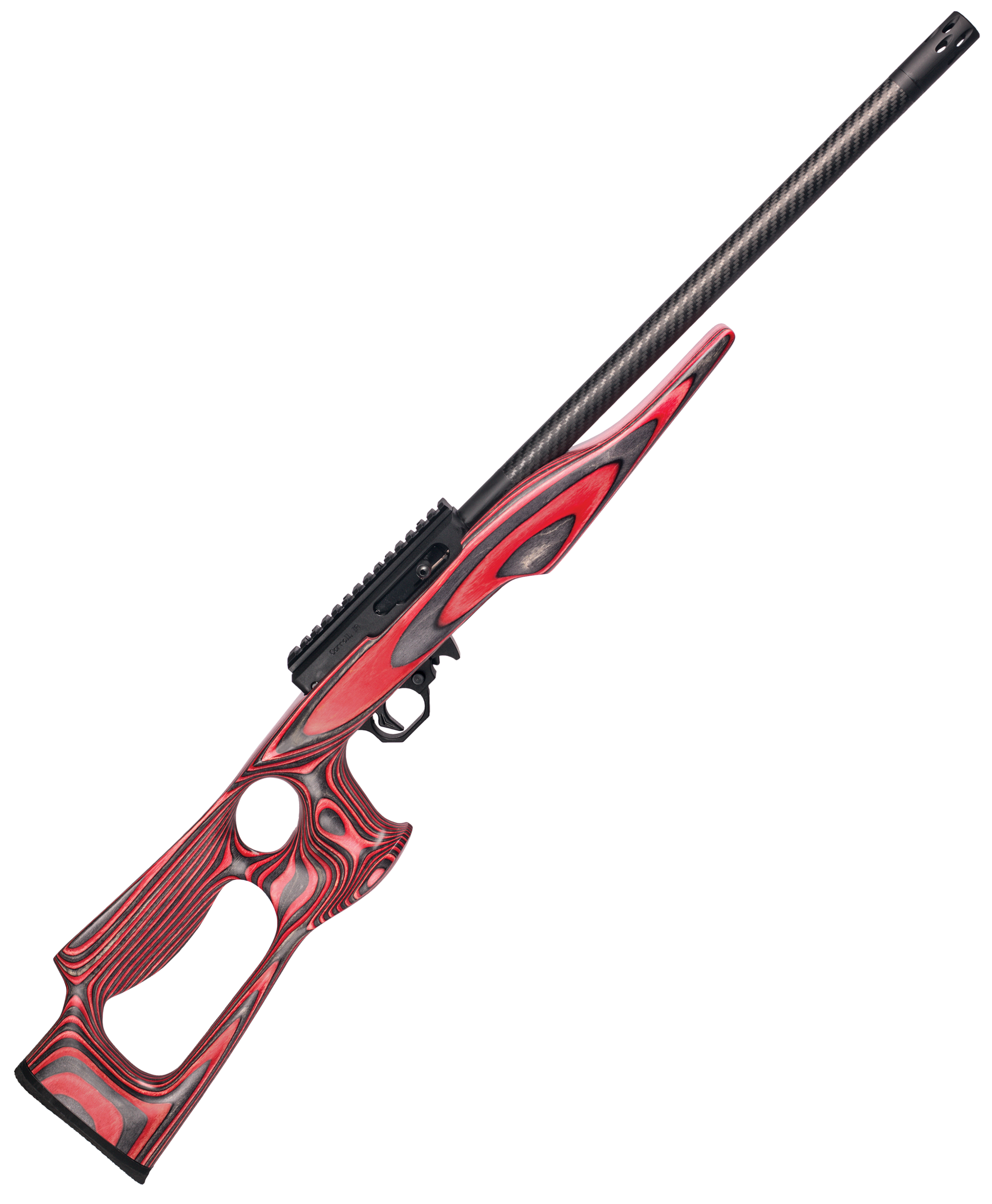 Volquartsen UltraLite Semi-Auto Rimfire Rifle with Thumbhole Stock ...